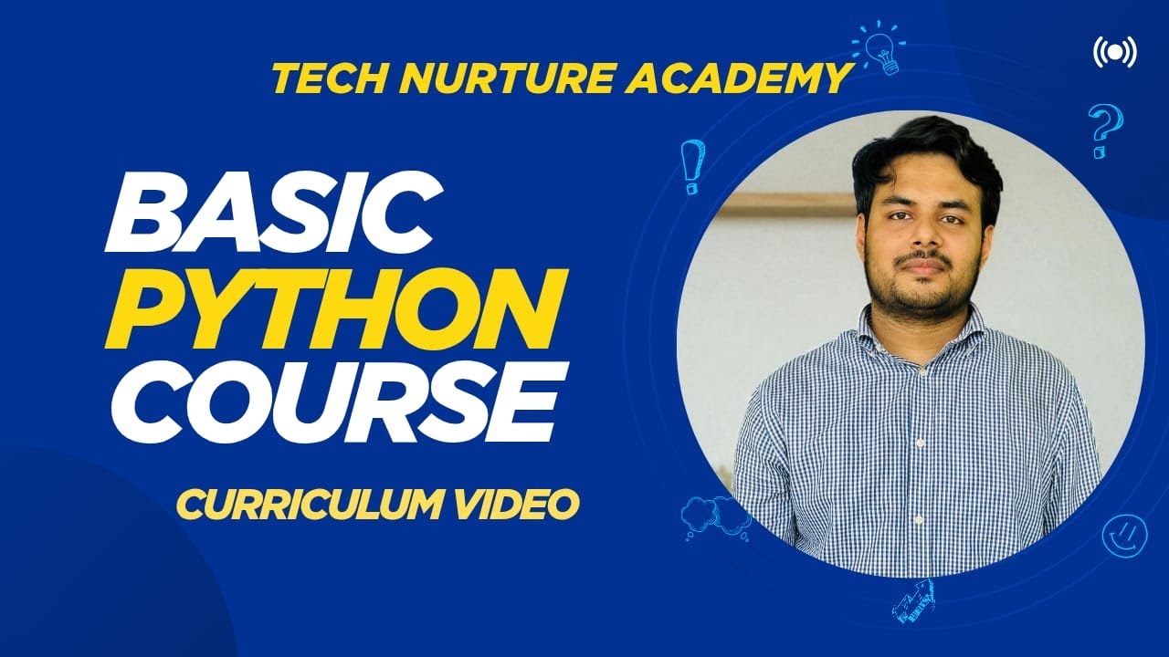 Basic Python Course – Curriculum | Tech Nurture Academy