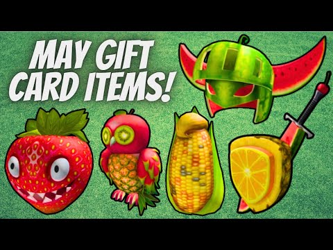 Roblox May 2025 Gift Card Items!