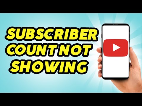 How to Fix YouTube Studio Not Showing Subscribers Count - Easy!!