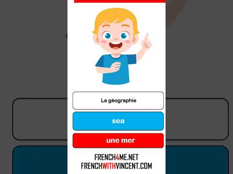 Speed Test I How Fast Can You Find the French Word I #20