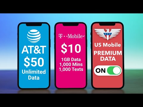 AT&T's New $50 Unlimited Plan, New $10 T-Mobile Connect Plan, US Mobile Gets Premium Data