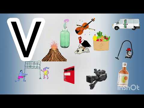 V:-Letter words in English |Words that start with V, words starting with letter V |Vocabulary Video