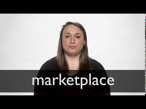 How to pronounce MARKETPLACE in British English
