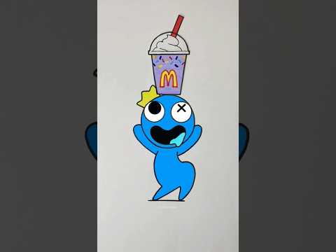 Grimace Shake Bumpy Ride Dance Challenge with Rainbow Friends + McDonald’s Grimace #shorts #ohio