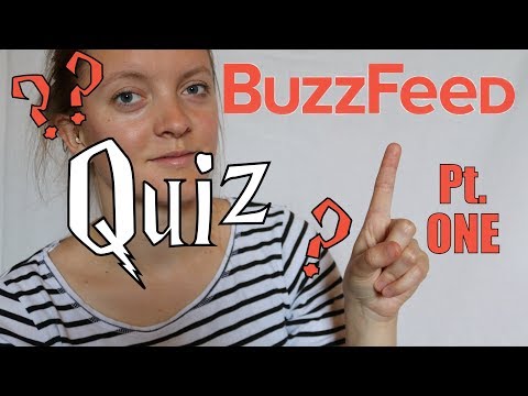 Harry Potter quizzes at Buzzfeed - Part one