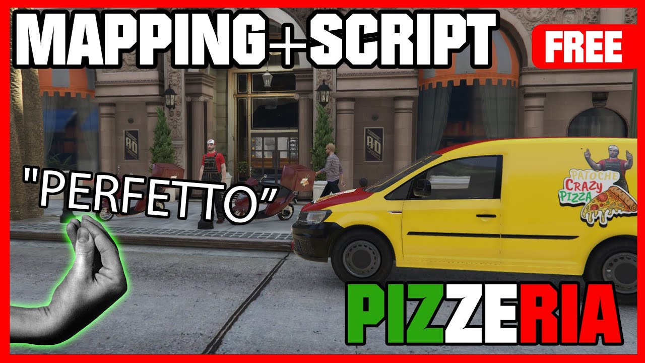 [Release][Mapping+Script+Car] Pizzeria - FiveM Releases - Cfx.re Community