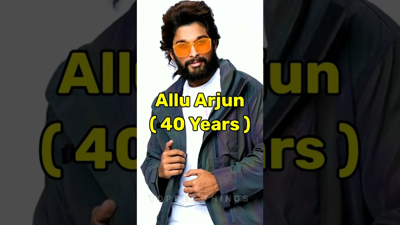 Famous South Indian 🌟 Actors Age List 2023 💥#shorts #southindian #actor #viral