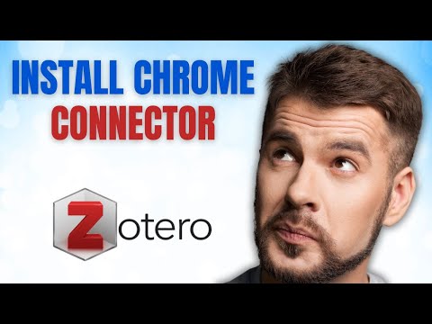 How to Install Zotero Connector on Chrome NOW!