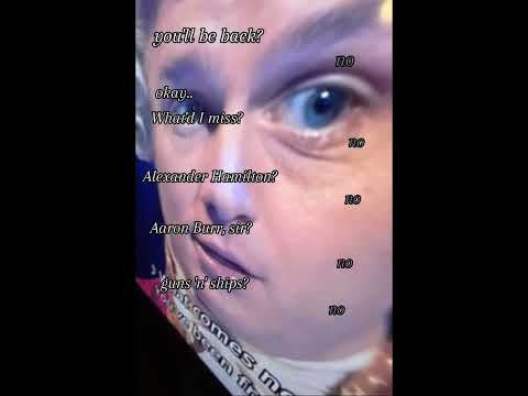 My favourite Hamilton song π (I'm not sorryyy)