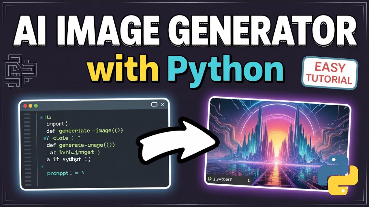 Generate AI Images with Python in 8 Minutes | Complete Tutorial