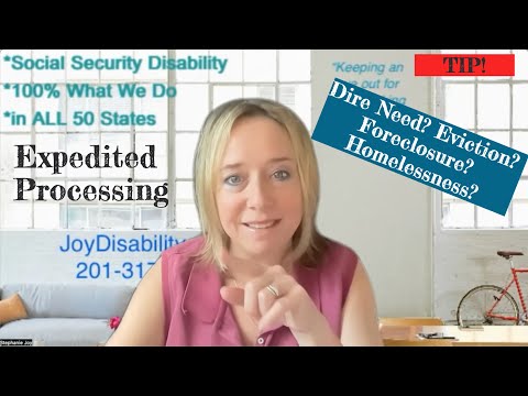 MUST KNOW! Is getting evicted a basis for DIRE NEED priority of your claim?
