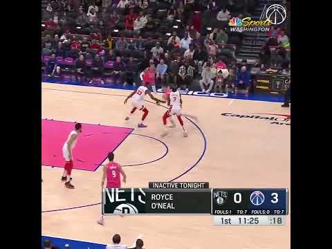 Washington Wizards - early slam for six 💥