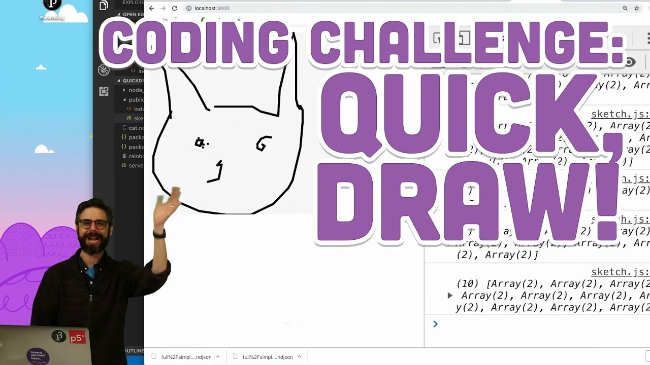 Coding Challenge #122: Quick, Draw!