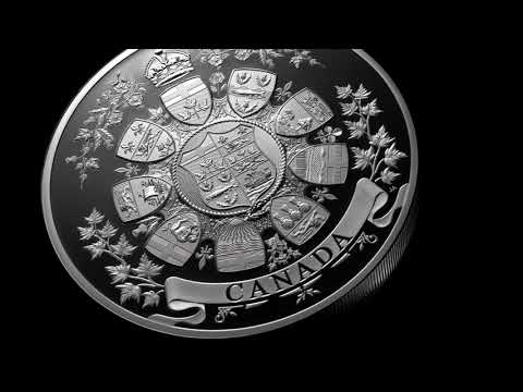 1 Kilogram Pure Silver Coin – Archival Treasures: 1912 Heraldic Design