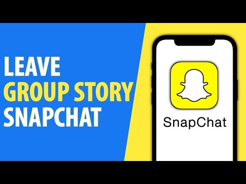 How to Leave a Group Story on Snapchat 2025