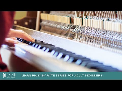 Learn to Play Piano by Rote - Lullaby by Supersonics Piano