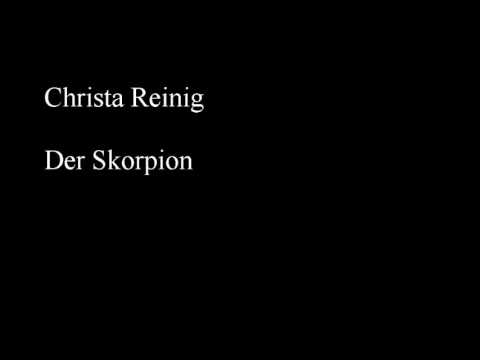 christa reinig - der skorpion
