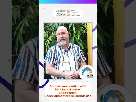 Mr. Steve Wearne, Chairperson, Codex Alimentarius Commission shares his insights on #GFRS2024!