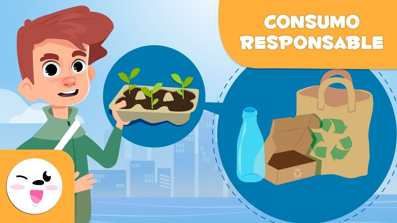 Consumo responsable para niños - Las tres erres: Reducir, Reutilizar y Reciclar