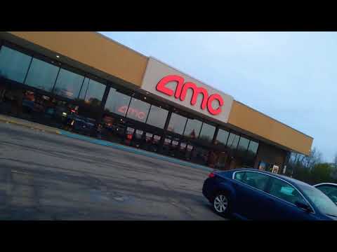 Walking Toward the AMC Movie Theater on Empire Boulevard in Webster, New York, April 30th, 2021