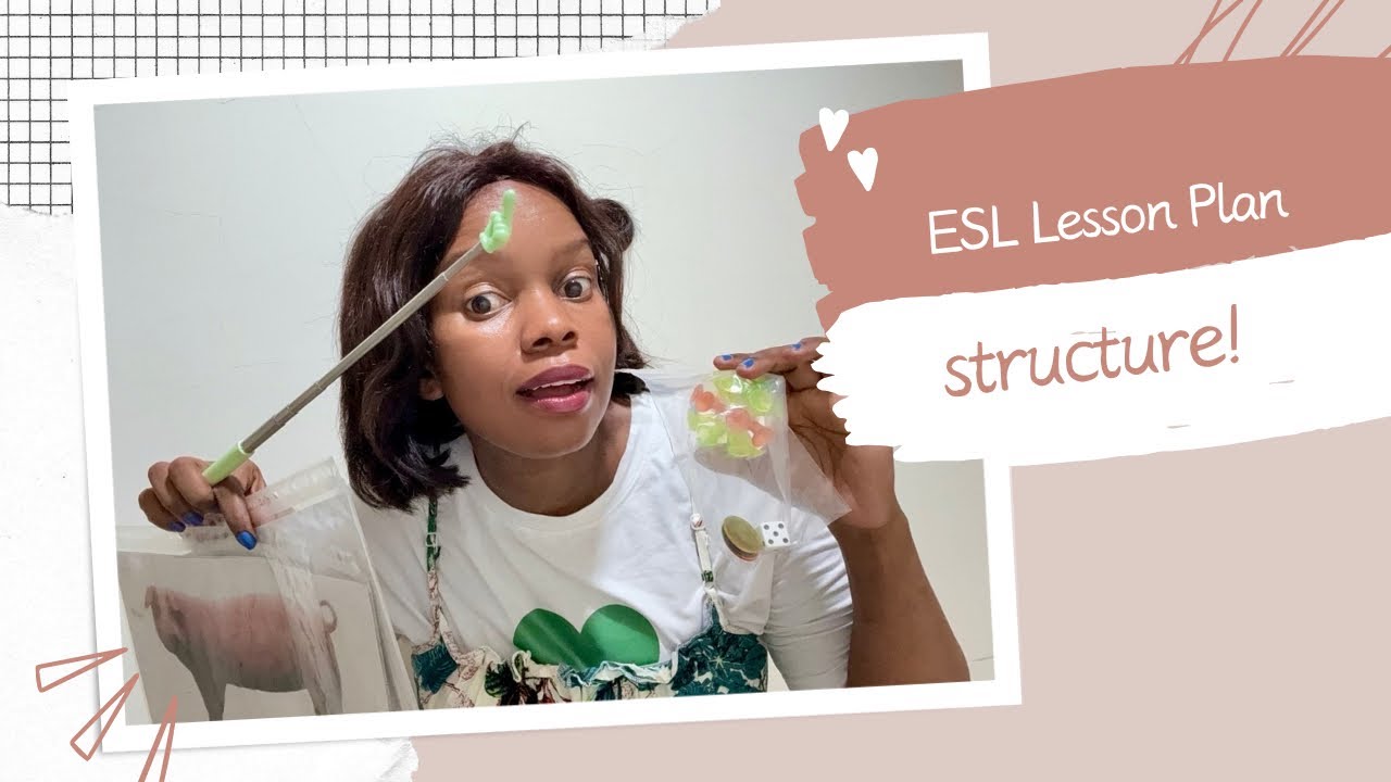 5 Step ESL lesson plan simplified!