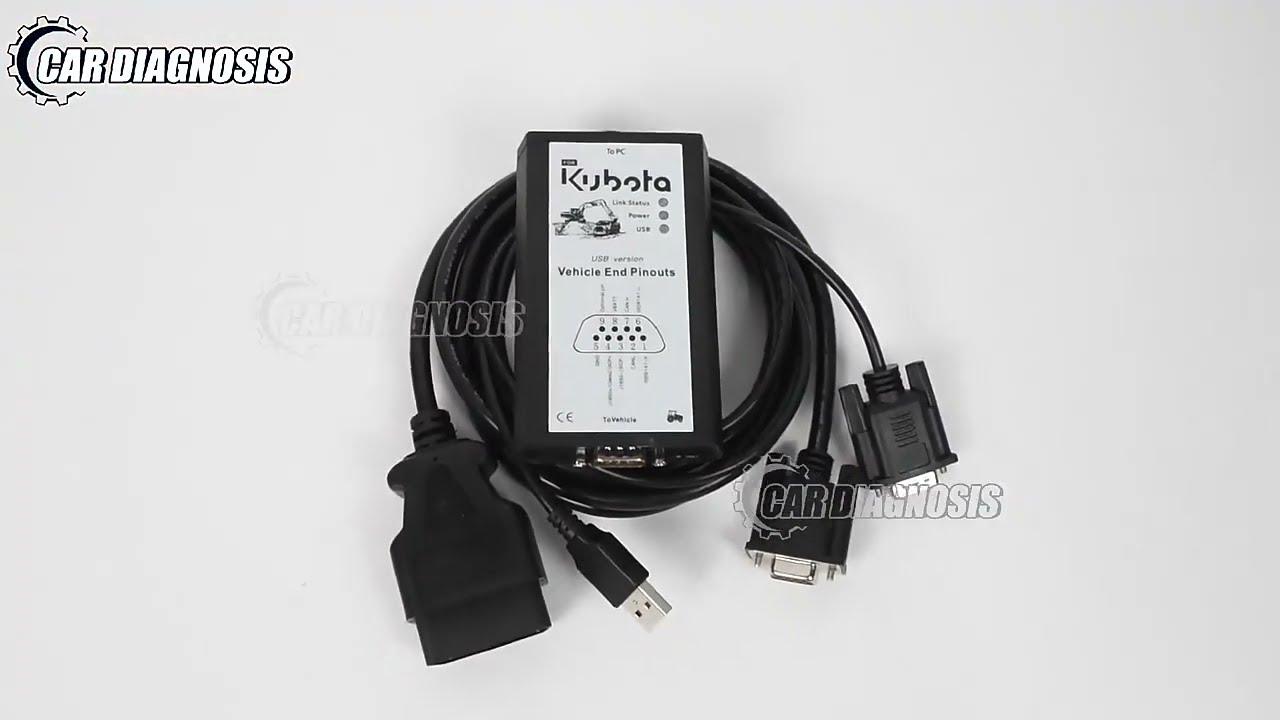 Diagnostic Service Tool For Kubota Diagmaster Python Interface Takeuchi via DHL