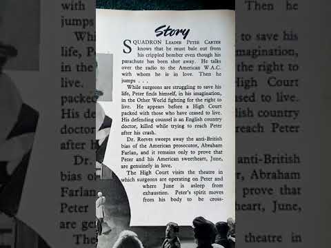 The cutting edge official film archive 1947 article a matter of life and death David Niven