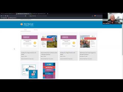 Building Your Digital Portfolio with NHSA - Recording