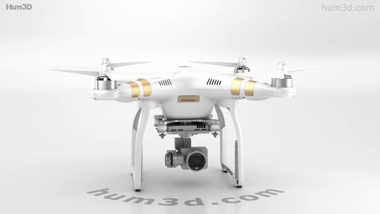 DJI Phantom 3 Professional 3D model by 3DModels.org