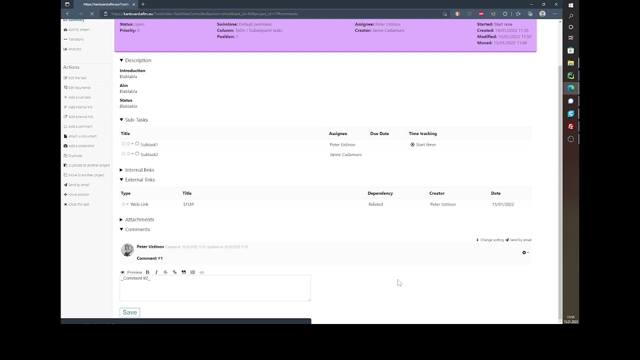 Kanboard Tutorial (User Guide)