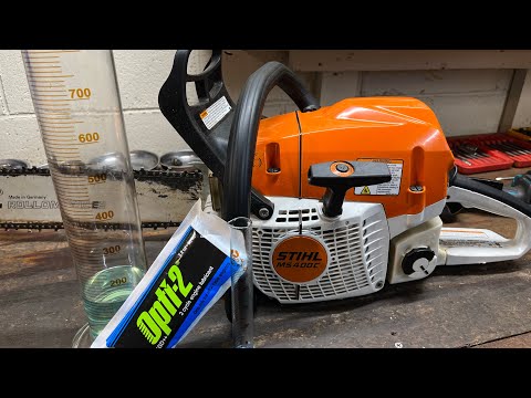 Opti-2 Oil Test. 100:1 Premeasured Two Stroke Oil Pack