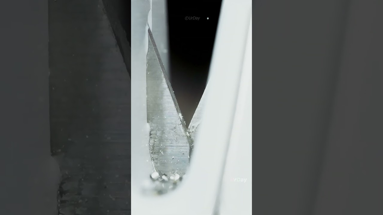 How knife sharpener works close up #urday #macro