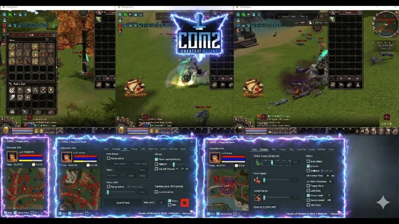 Com2 | Morpheus2 Bot & Unlimited Client & Damage & Duello & Anti Ban++ #metin2