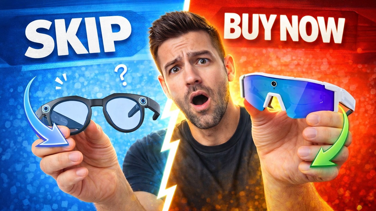 BEST Smart Camera Glasses 2026 – Record Hands-Free!