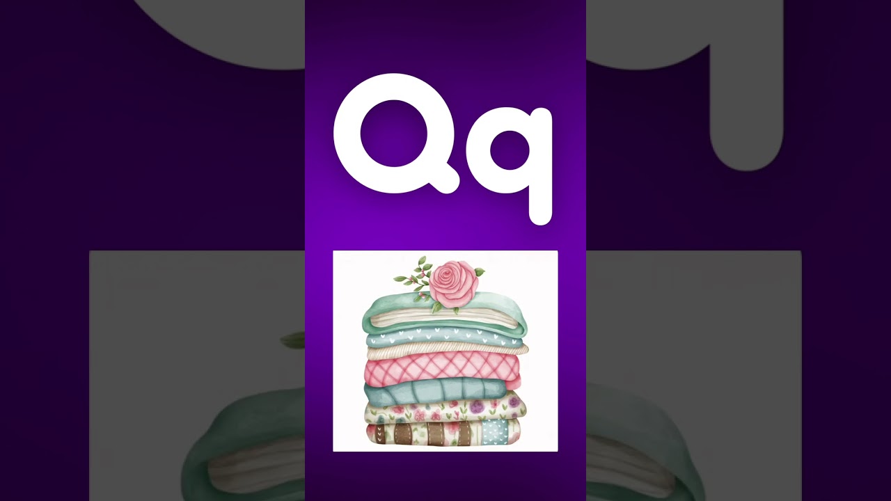 Learn Alphabet Letter Q Flashcards