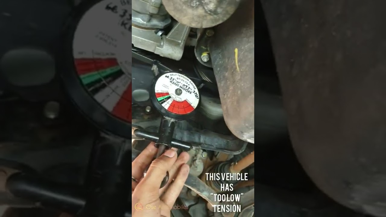 BELT TENSION CHECKING PROCESS || OSE AUTOMOBILES || KOCHI