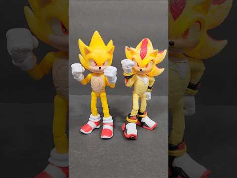Unboxing! Sonic 3 Movie Jakks Super Shadow & Super Sonic