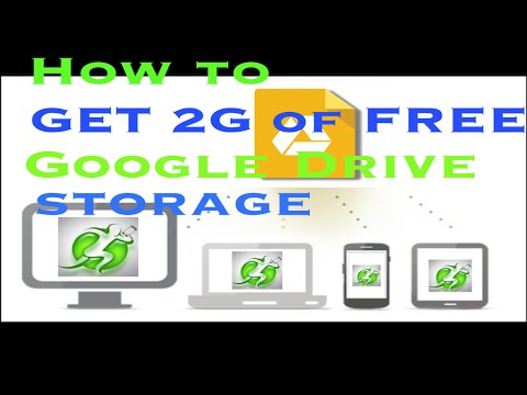 Get Free Google Drive Storage!