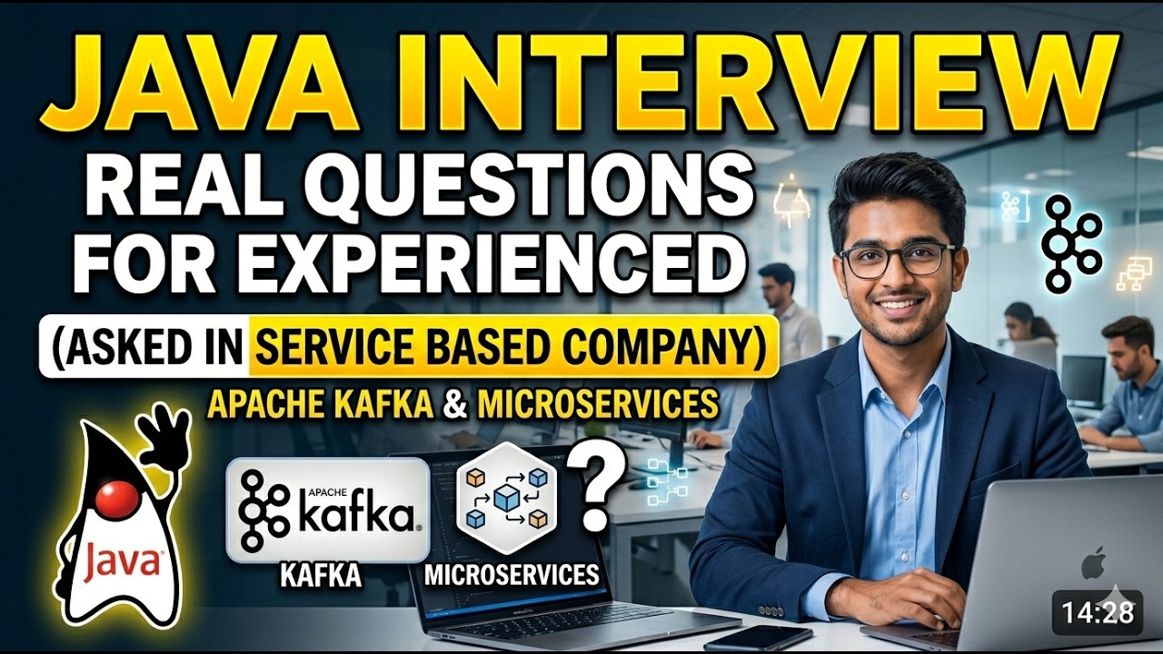 Real Java Interview Questions 2026: Java 8, Spring Boot, Multithreading & Apache Kafka