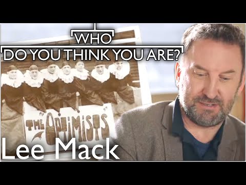 Lee Mack Uncovers Photo Of Wartime Comedian Ancestor | Who Do You Think You Are