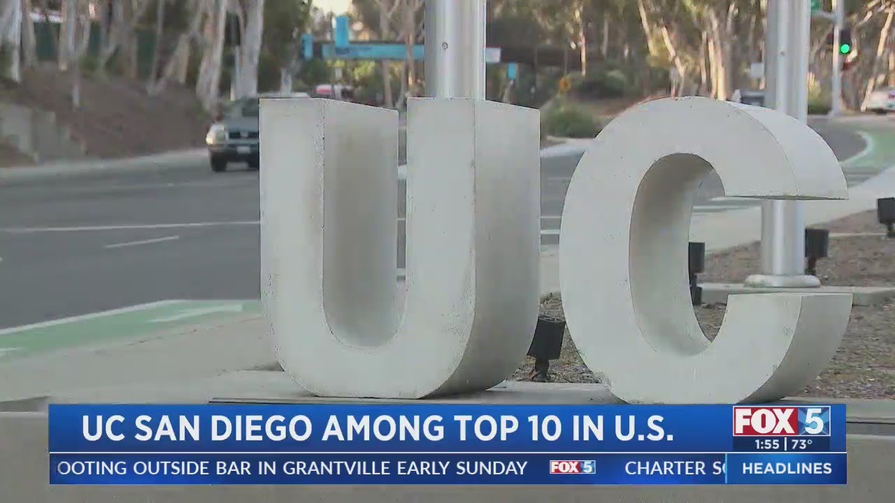 UC San Diego Among Top 10 In US