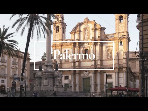 Palermo, Sicily — Walking tour (4K with captions)