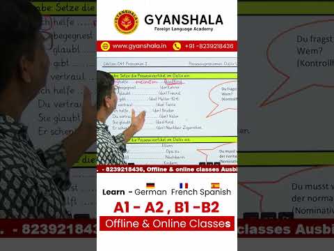 Possessivpronomen | German grammar for beginners #education #grammar #learngerman #upsc