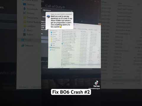 Fix BO6 Crash as Admin #fix #callofduty #crash