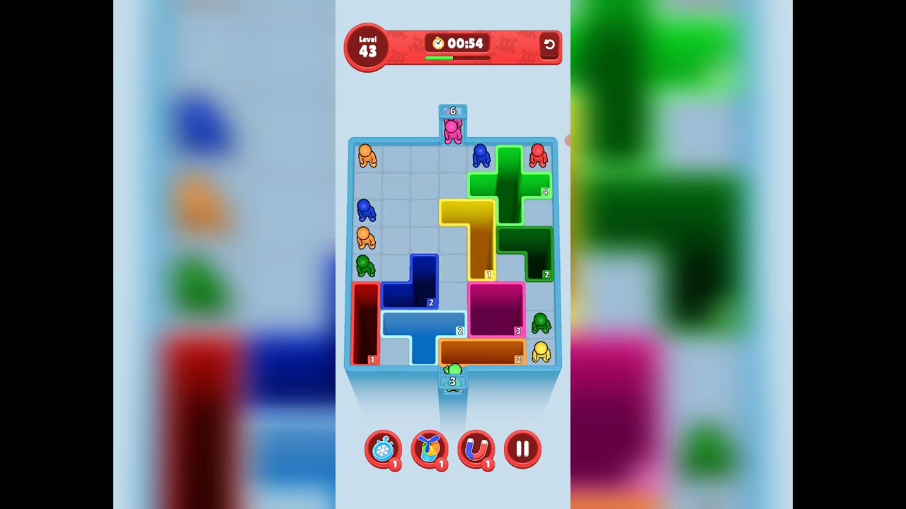 Drop Away Level 43 Solution Walkthrough