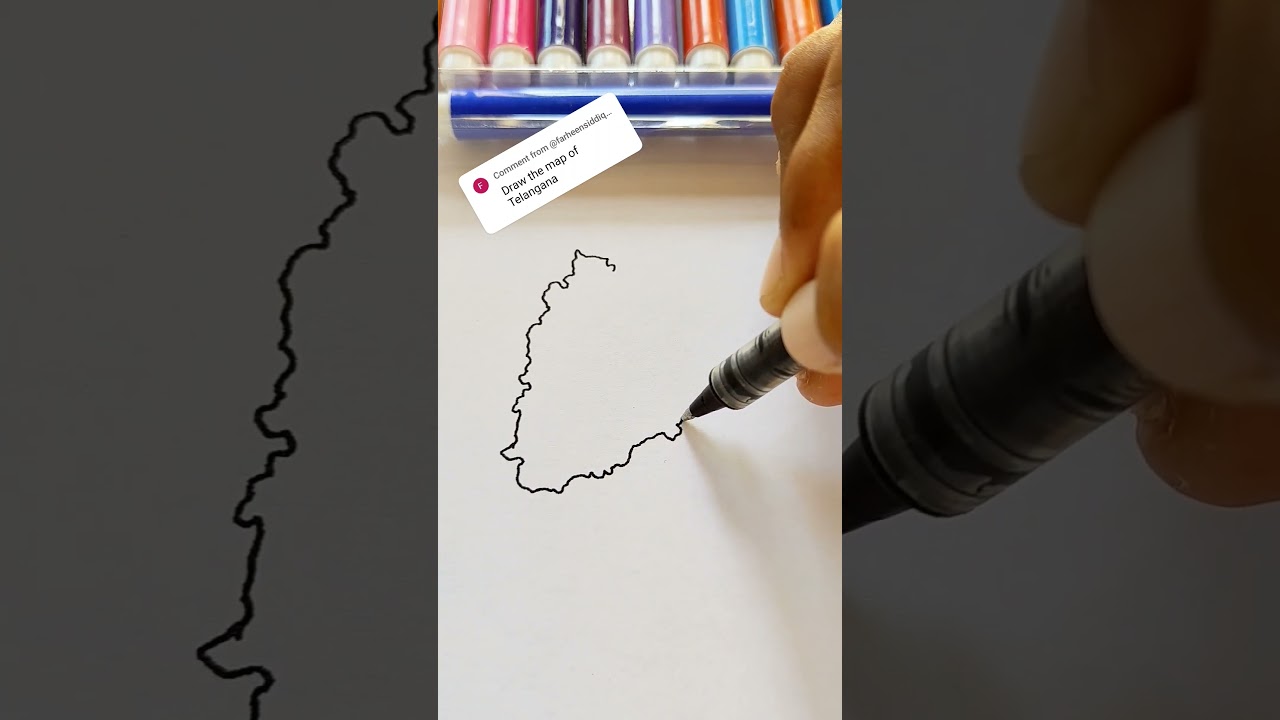 Telangana 🔥 Next? #wow #map #telangana