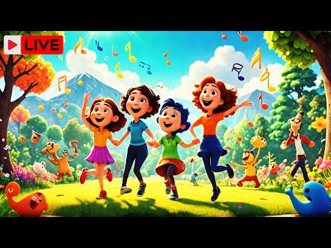 7 Catchy Rhymes Kids Will Love! Live Stream Fun for Everyone