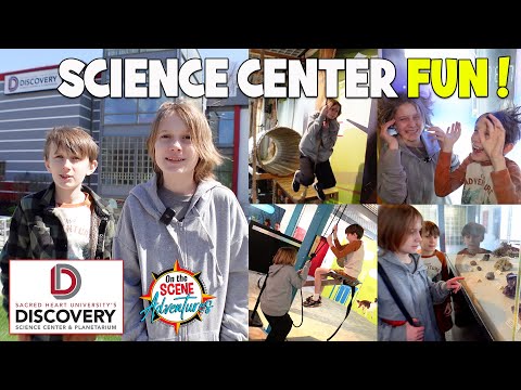 Touring Connecticut's Discovery Science Center & Planetarium / Sacred Heart / Kid'necticut