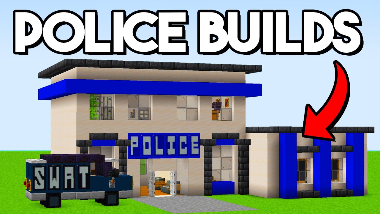 Minecraft: 20+ Police Build Hacks & Ideas! - Minecraft Builders