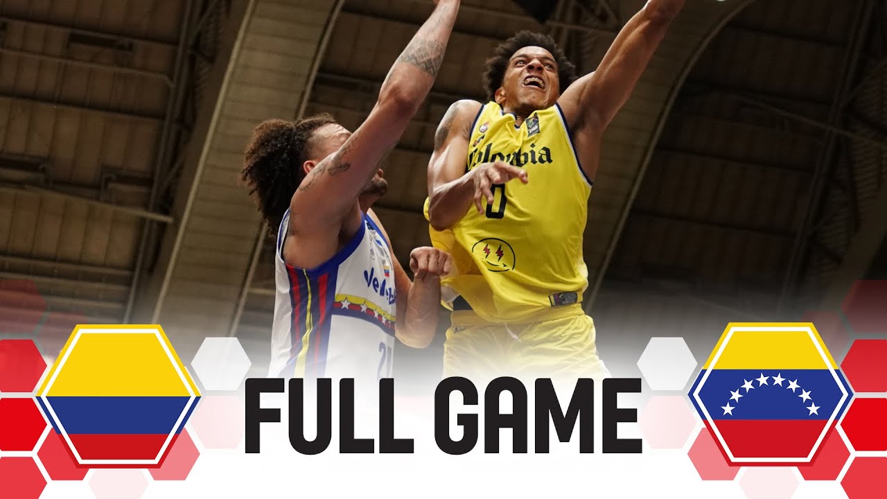 Colombia vs Venezuela - Fase de Grupos - FIBA AmeriCup 2025 Qualifiers ...